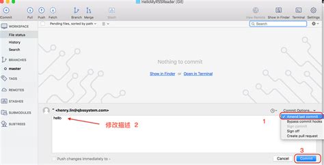 Git 版本控制 如何更改 Commit 的訊息就是在commit的時候要寫自己修改什麼 By Lin Medium