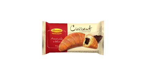 Croissant Cu Crema De Cacao Boromir 50 G Croissant Cu Ciocolata Croissant Cu Cacao Corn Cu