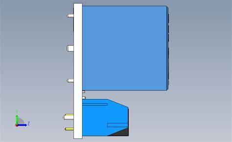 Esp继电器模块step模型图纸下载 懒石网