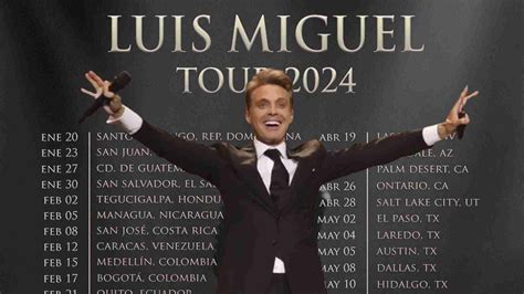 Anuncian 50 Presentaciones Más Para La Gira De Luis Miguel En 2024 Una
