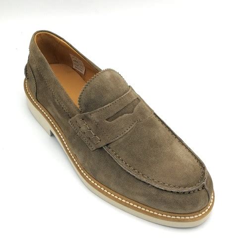 Exton 2102ex Mocassin En Daim Tourterelle Fond En Caoutchouc T Ebay
