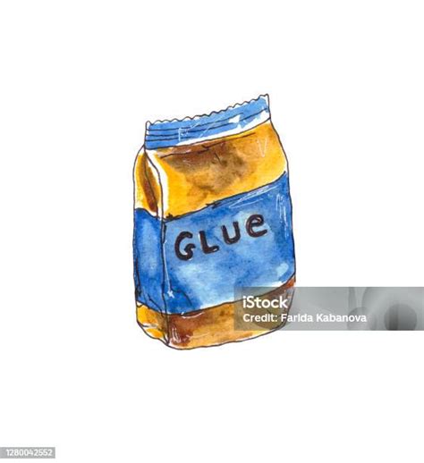 수채화 일러스트도구 내부 홈 수리 포장 벽지 접착제 흰색 배경에서 격리 0명에 대한 스톡 벡터 아트 및 기타 이미지 0명 3차원 형태 가정의 방 Istock