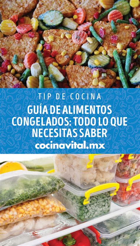 Guía De Alimentos Congelados Todo Lo Que Necesitas Saber Congelacion De Alimentos Verduras