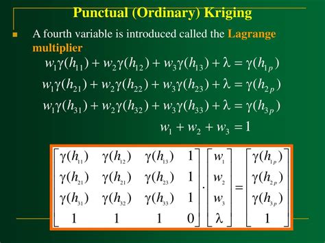Ppt Applications In Gis Kriging Interpolation Powerpoint Presentation Id 1222152