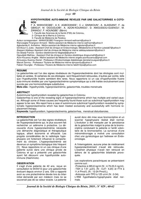 Pdf Prevalence And Predictors Of Hyperprolactinemia In Subclinical Hypothyroidism