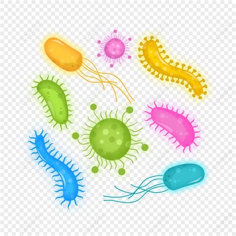 박테리아 바이러스 일러스트 미생물 코로나 감염 그룹 맵콩코드의료 Png 일러스트 무료 다운로드 Lovepik