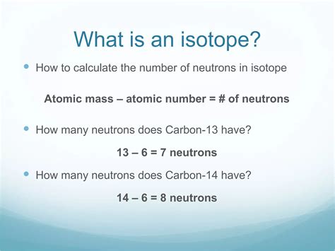 What Is Atomic Mass PPT