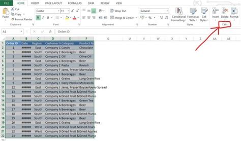 make all cells the same size in excel quickexcel