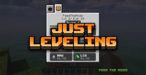 Just Leveling Mod 1 20 1 Rpg Like Leveling System