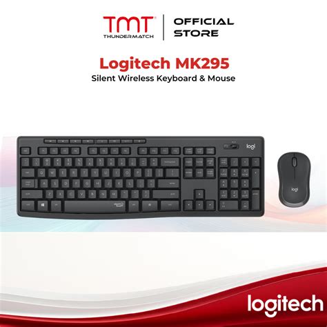 Logitech Mk295 Quiet Silent Keyboard Mouse Combo Mk270r Wireless Keyboard And Mouse Combo