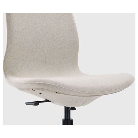 LÅNGFJÄLL conference chair Gunnared beige/black | IKEA Eesti