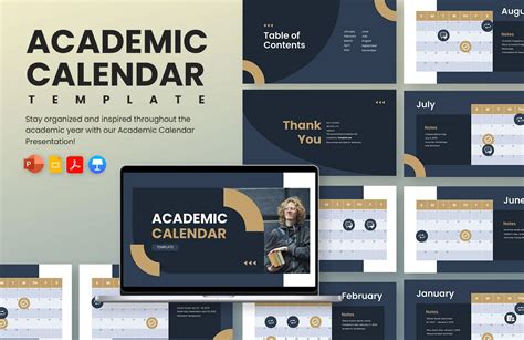 Free Calendar Templates In Powerpoint To Download