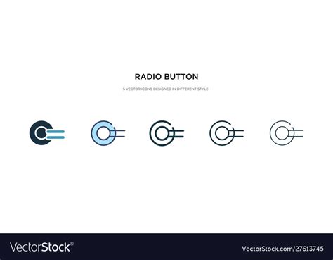 Radial Button Icon