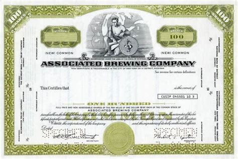 Associated Brewing Company Michigan 1970 Collect