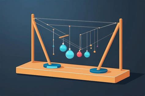 Premium Photo Physics Lab With Inclined Planes Vector Newtons Cradle