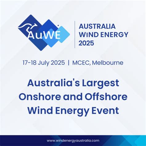 Australia Wind Energy 2025 Mcec
