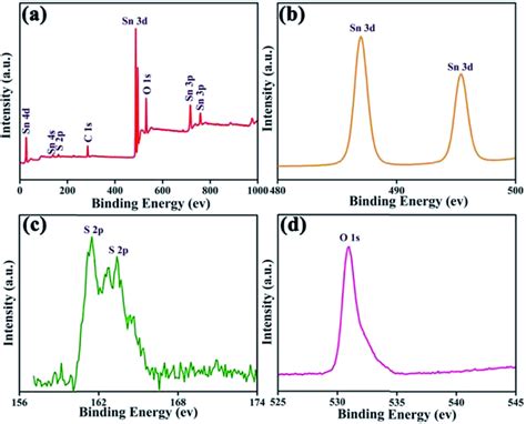 Xps Spectra For The As Synthesized Sno2 Sns2 Nanotubes A Survey