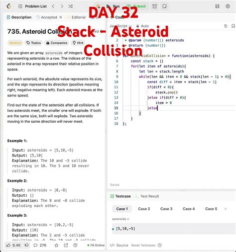 Stack Aster Collision Coding Dsa Python Javascript Datastructure Stack Youtube