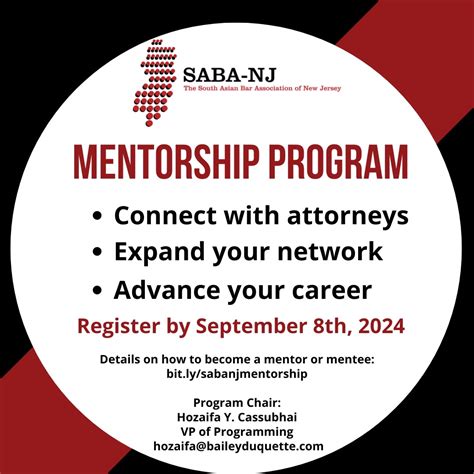 Mentorship Program Saba Nj