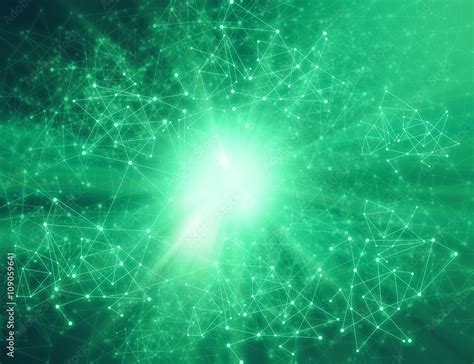 Data Deep Learning Hologram Ai Technology Robotic Molecule Of Chemical