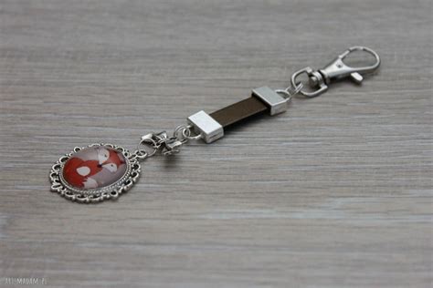 Urokliwe Breloki Długi Brelok Lis ღ Art Madam Pl