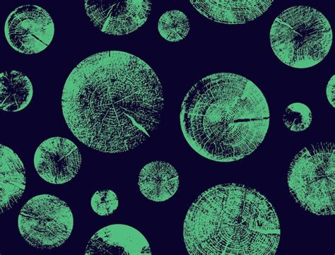 Seamless Pattern Round Tree Trunk Cuts Sawn Pine Or Oak Slices Lumber Saw Cut Timber Wood Wooden