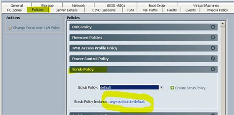 Disassociate Service Profile From Server Cisco Community