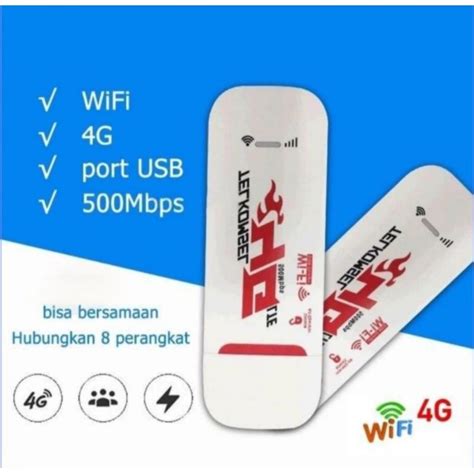 Jual Modem Usb Wifi Dongle 4g 500mbps Bisa Colok Ke Powerbank Shopee Indonesia