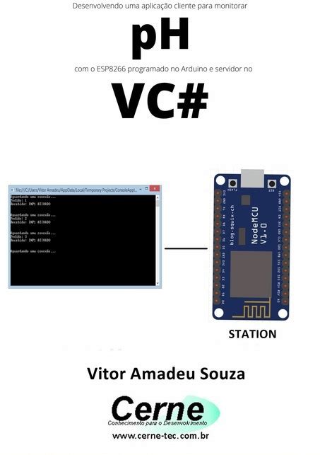 Desenvolvendo Uma Aplicação Cliente Servidor Para Monitorar Ph Com O Esp8266 Programado No