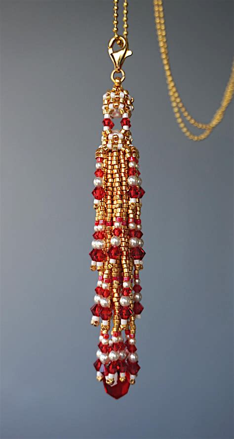 Beaded Tassel Tutorial By Cath Thomas Cath Thomas Designs Samohtac