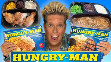 Rating Hungry Man Dinners Youtube