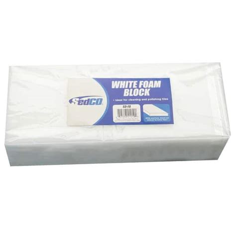 Sedco 10 In X 4 In Grout Polyfoam Block Sd Fb The Home Depot