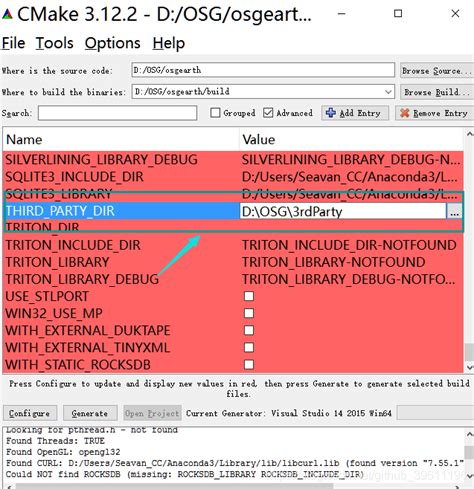 osgearth教程（一）——编译配置（osgearth vs2015 win10） csdn博客