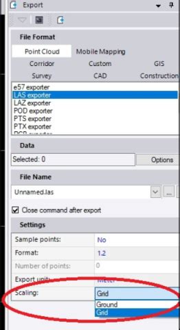 Exported Point Cloud Is Shifted