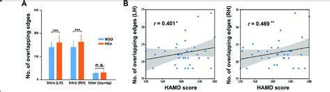Functional Structural Connectivity Overlapping Decreased Numbers Of