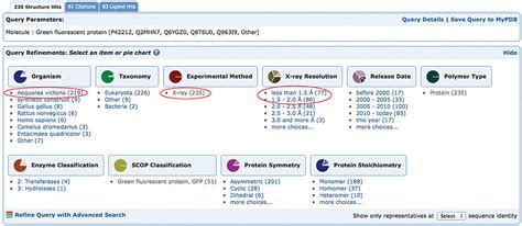 pdb search query refinement exploring chemistry 3rd edition