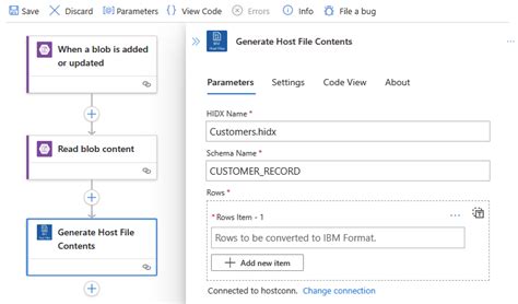 Process IBM Host Files In Standard Workflows Azure Logic Apps Microsoft Learn