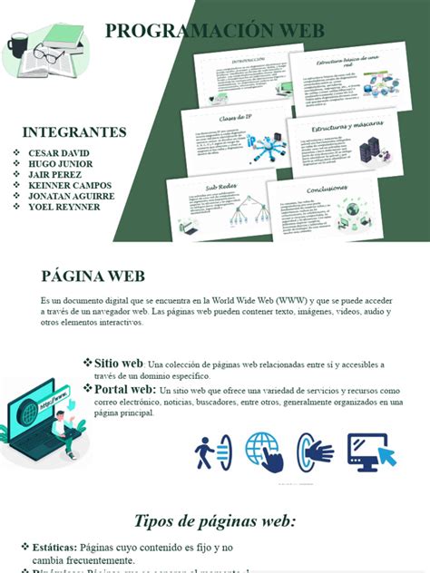 programacion web pdf red mundial internet y web