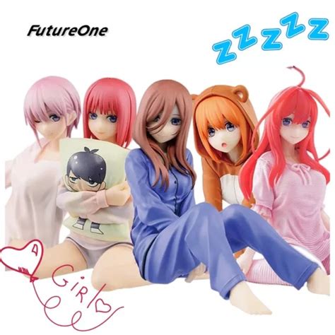 The Quintessential Quintuplets Anime Nakano Miku Nino Ichika Figure Pvc