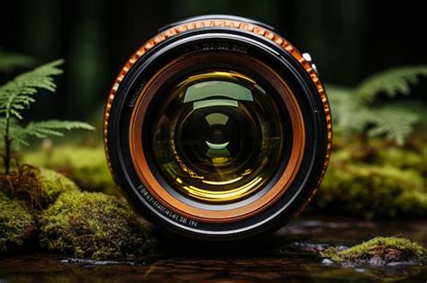 El amor por las lentes de la cámara para el día mundial de la grafía Foto Premium