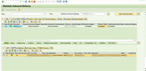 Inbound Process Putaway By Warehouse Order Using R Sap Community