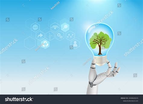 Artificial Intelligence Energy Consumption Over Royalty Free Licensable Stock Vectors