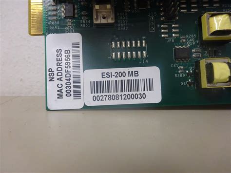 Esi Communications Server 200 Esi200 5000 0451 Plastic 7 Slot Ksu