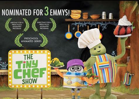 Huge Congrats To The Whole Tiny Chef Team On Their 3 Emmy Nominations