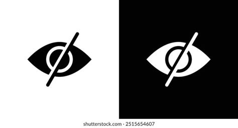 Hide Icon Logo Set Vector Stock Vector Royalty Free 2515654607 Shutterstock