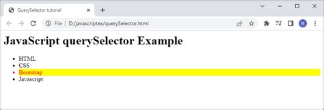 Queryselector In Javascript In Hindi Js Queryselectorall