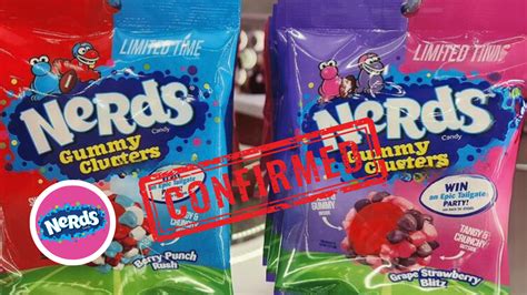 Nerds Rumored New Gummy Cluster Flavors Are Confirmed