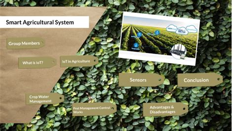 IoT Based Smart Agricultural System By Sakib AL Shahriar On Prezi