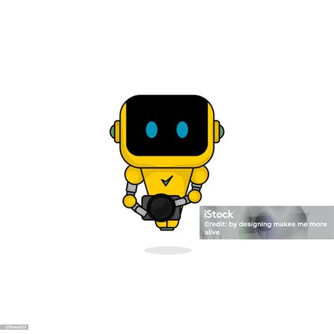 Desain Maskot Robot Ilustrasi Stok Unduh Gambar Sekarang Obrolan Online Kartun Robot Istock