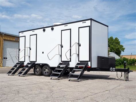 4 Room Restroom Trailer Advantage Trailer